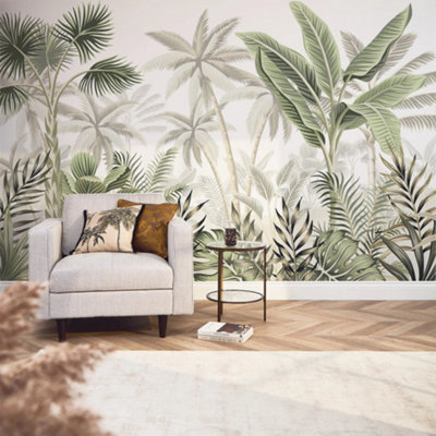 Sample of Jungle Escape Mural Green