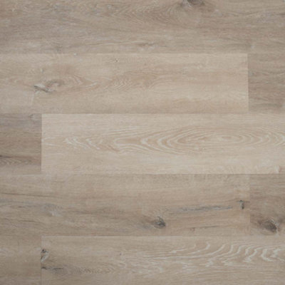 Sample of Malmo Oak Grey Wood Effect Luxury Vinyl Click Flooring LVT - 2.63m2