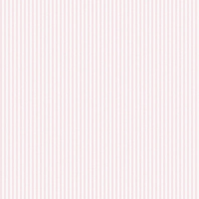 Sample of Pin Stripe Wallpaper in Soft Pink