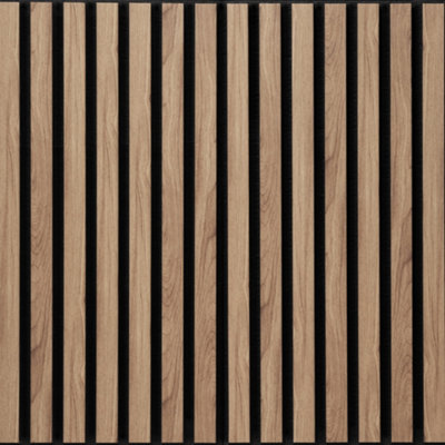 SAMPLE Wallsupply UltrAcoustic Eco Tile Wood Effect Recycled Felt & EPS ...