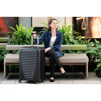 Samsonite Element 2 Piece Hardside Luggage Set Black Lightweight ...
