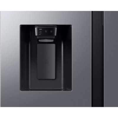 Samsung RS80F64KETEU - Silver American Fridge Freezer - 640L - E Energy