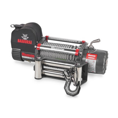 Samurai Next Gen 12000 Electric Winch 12v Steel Rope