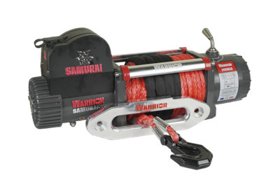 Samurai Next Gen 14500 Electric Winch 12v Synthetic Rope | DIY at B&Q