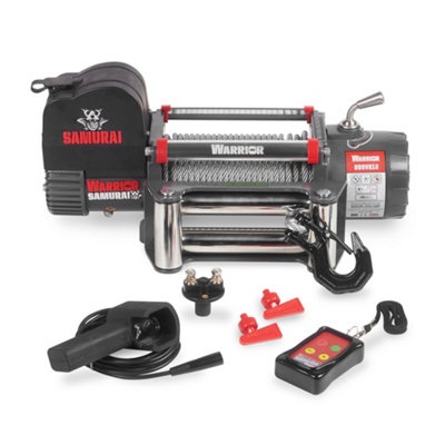 Samurai Next Gen 8000 Electric Winch 24v Steel Rope