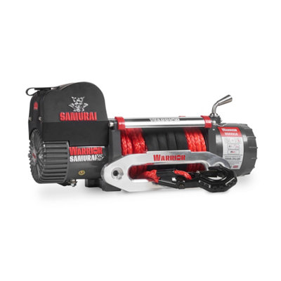 Samurai Next Gen 9500 Electric Winch 12v Synthetic Rope | DIY at B&Q