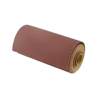 Sand Paper Roll 120 Grit Abrasive 5m Long 115mm Wide Aluminium Oxide ...