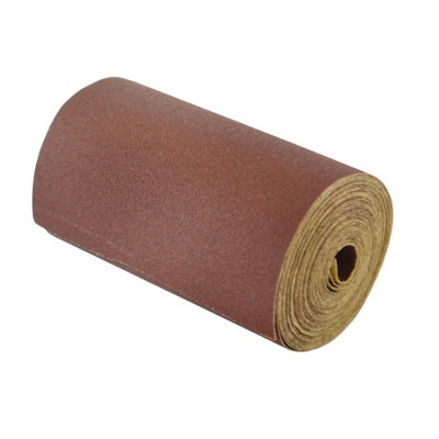Sand Paper Roll 80 Grit Abrasive 5m Long 115mm Wide Aluminium Oxide ...