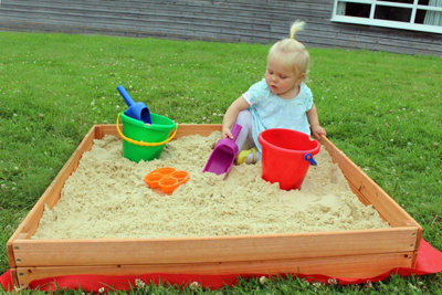 Sand Pit Ball Box Indoor Wooden Child Garden Outdoor Play Sandbox with ...