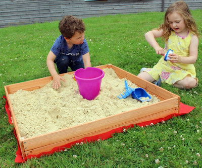 Sand Pit Ball Box Indoor Wooden Child Garden Outdoor Play Sandbox with ...
