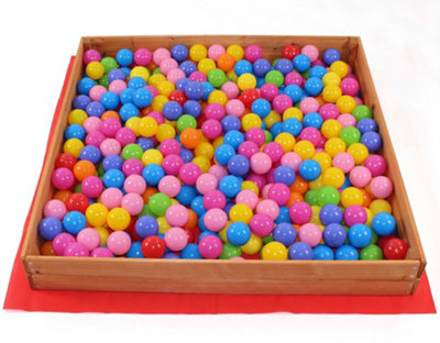 Sand Pit Ball Box Indoor Wooden Child Garden Outdoor Play Sandbox with ...
