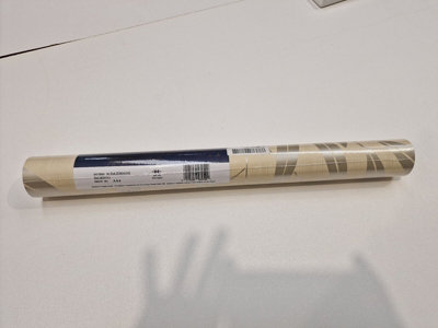 Sanderson Washable Vinyl Wallpaper Beige Metallic Silver Bamboo Leaf ...