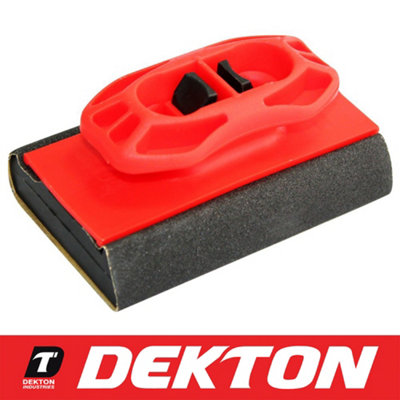 Sanding Block Sandpaper 4.5" Handle Tool Decorating Flat Curved ...