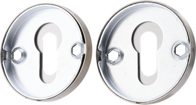Sandleford Escutcheon Set Pair - Round Door Keyhole Cover Key Cap Lock ...