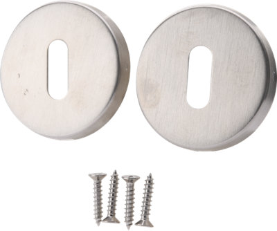 Sandleford Escutcheon Set Pair - Round Door Keyhole Cover Key Cap Lock ...