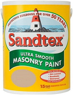 Sandtex Microseal Masonary Paint 5L- Stone Harbour