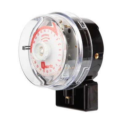 Sangamo Q554.2 20 Amp 3-Pin Quartz Time Switch for 24-Hour Programmable ...