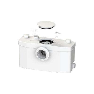 Saniflo 6003 SANIPLUS Up Macerator Toilet WC Hand Basin Shower + Bath Quiet