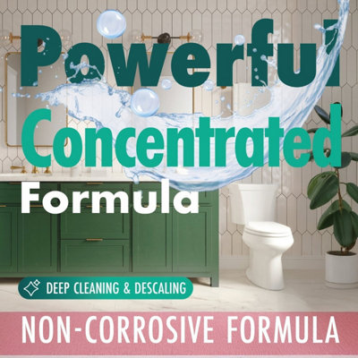 Saniflo Descaler Cleaner, Macerator & Septic Tank Safe, Ocean Fresh (1L)