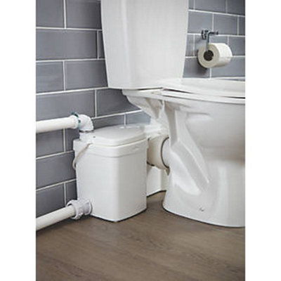 Saniflo Watereasy Turboflush T11 Macerator WC Toilet + Sink Sanisuite ...
