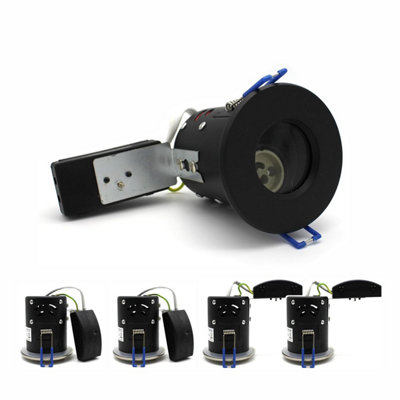 sanlumia 4 X LED Fire Rated Downlight Can Gu 10 Recessed Ceiling Twist ...
