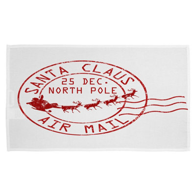 Santa claus air mail (kitchen towel) / Default Title