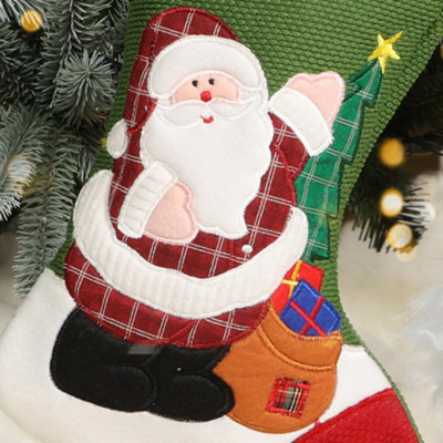 Santa Claus Children's Xmas Gift Decoration Christmas Stocking