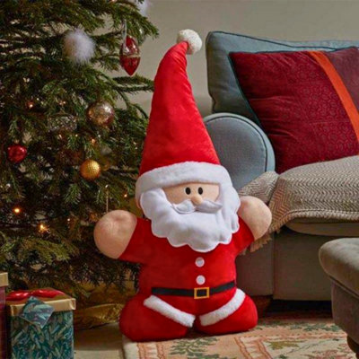Santa Claus Soft Plush Christmas Decoration - 90cm