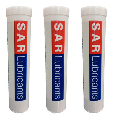 SAR Lithium EP2 Moly Grease Multipurpose Molybdenum Disulphide MoS2 3x400g