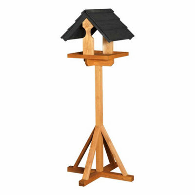 Sarre Black Wild Bird Feeding Table