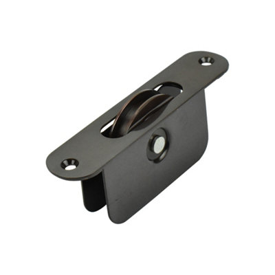 Sash Heritage 2 Inch Ball Bearing Brass Wheel Pulley with Radius ...