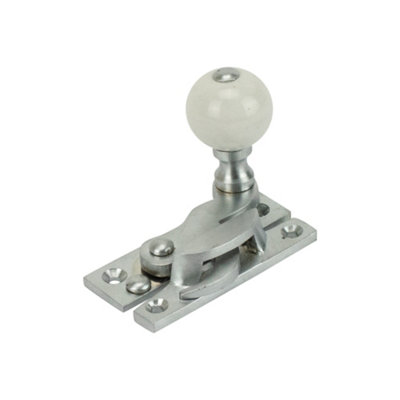 Sash Heritage Claw Fastener with White Ceramic Knob (Non Locking ...