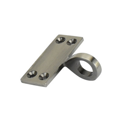 Sash Heritage Flat Sash Eye - Antique Nickel