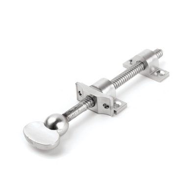 Sash Heritage Sash Screw 102mm - Satin Chrome Plated | DIY at B&Q