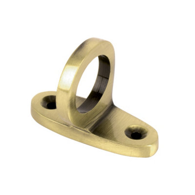 Sash Heritage Shaped Sash Eye - Antique Brass