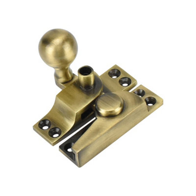 SASH HERITAGE STRAIGHT ARM FASTENER BRASS BALL KNOB (STANDARD ...