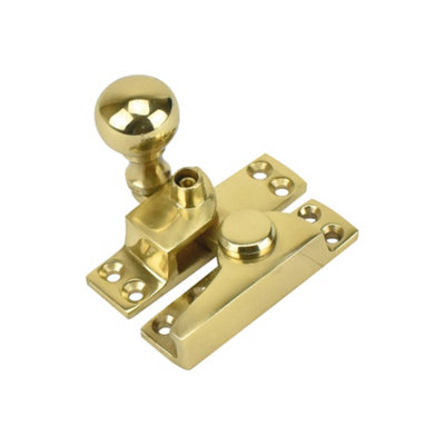 Sash Heritage Straight Arm Fastener Brass Ball Knob (Standard ...