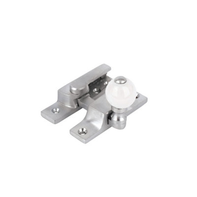 Sash Heritage Straight Arm Fastener with White Ceramic Knob (Narrow ...