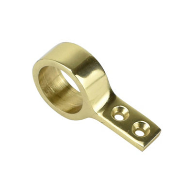 Sash Heritage Vertical Ring Sash Lift - Polished Brass | DIY at B&Q