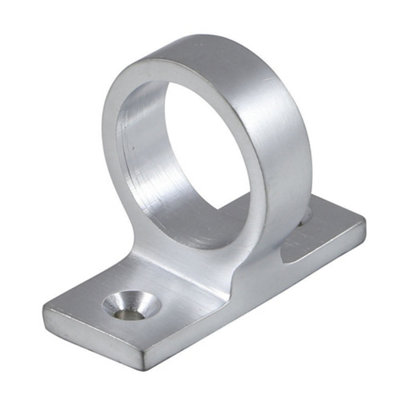 Sash Window Ring Lift - Satin Chrome | DIY at B&Q