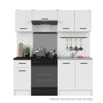 Sasha 5 Unit 180cm Modern Style Kitchen Cabinets Set