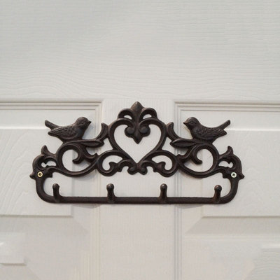 Satchville Cast Iron Bird Coat Hanger