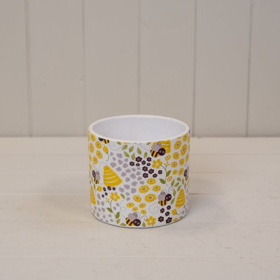 Satchville Ceramic Bee Plant Pot