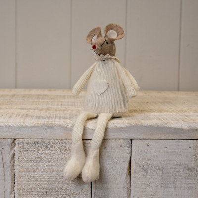 Satchville Fabric Sitting Mouse