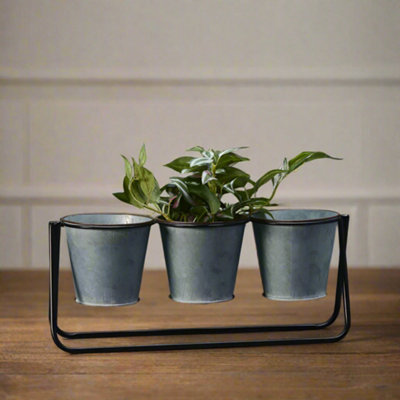 Satchville Trio Planter With 3 Pots