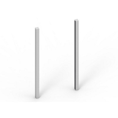 Satin Anodised Juliet Channel System for 17.52 - 21.52mm Glass