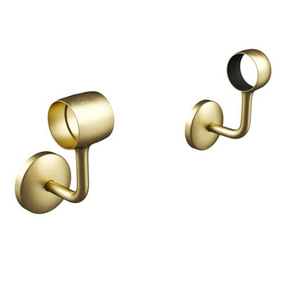 Satin Brass Stair Hand Rail Kit 1.2M