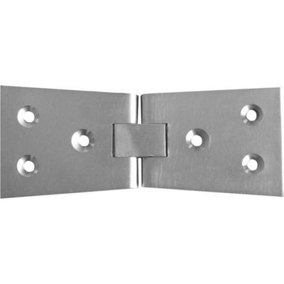 Satin Chrome Counter Flap Hinge 99x40x1mm for Durable Installations ...