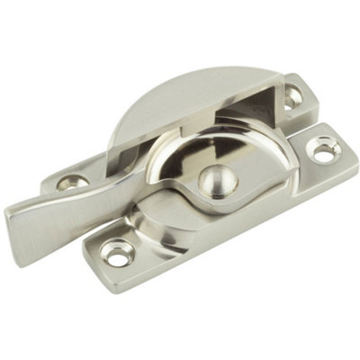 Satin Nickel Fasteners for Modern Windows - Window Fastener