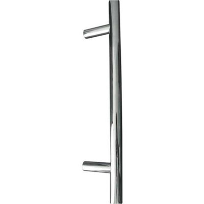 Satin Stainless Steel T Bar Cabinet Handle 580x12mm for Modern Kitchens ...